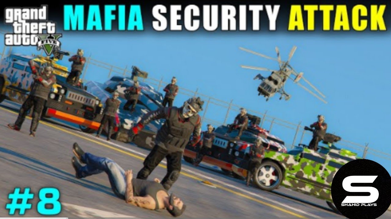 GTA 5 : MAFIA SECURITY ATTACK ON MICHAEL _ GTA 5 #8 - YouTube