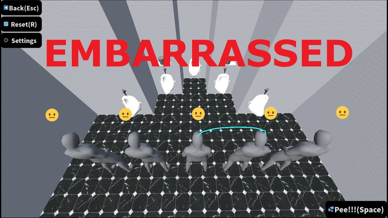 Bathroom Simulator?? | Embarrassment In the Men's Bathroom - YouTube