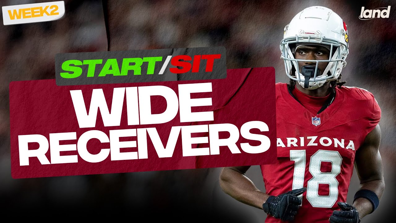 Week 2 Wide Receivers To START and SIT! (every matchup) - YouTube