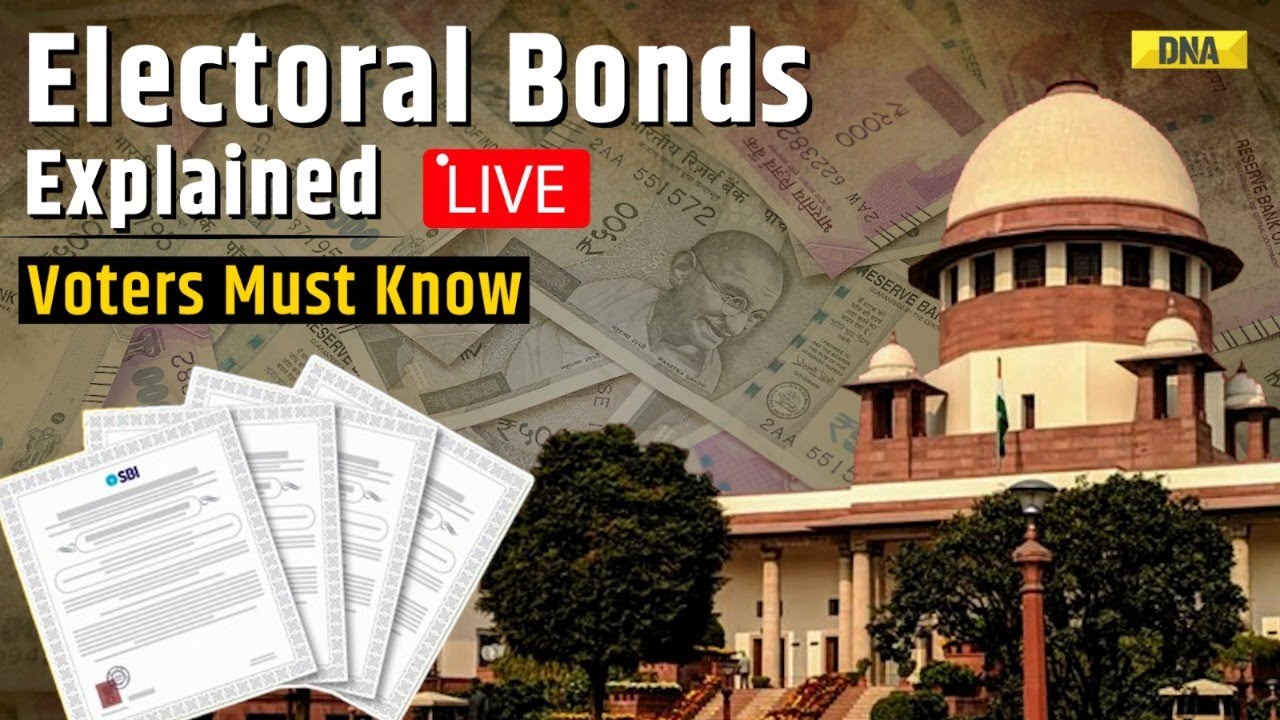 Live: Electoral Bonds Explained | Everything A Voter Should Know | Lok ...