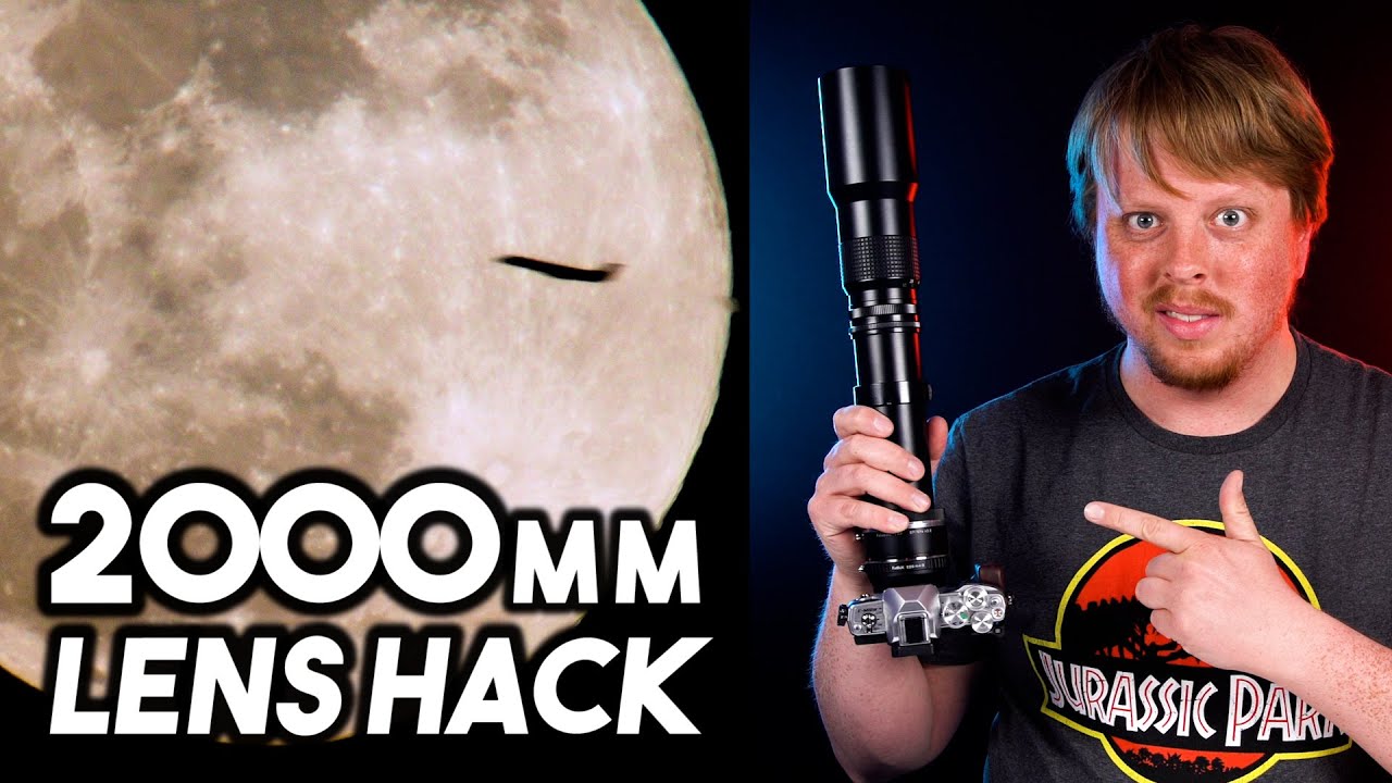 2000mm Lens Hack - Turning a 500mm Lens into a 2000mm Lens - YouTube
