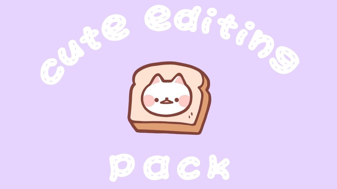 Cute Editing pack pt.1//stickers,transitions,music,background//sunbae ...