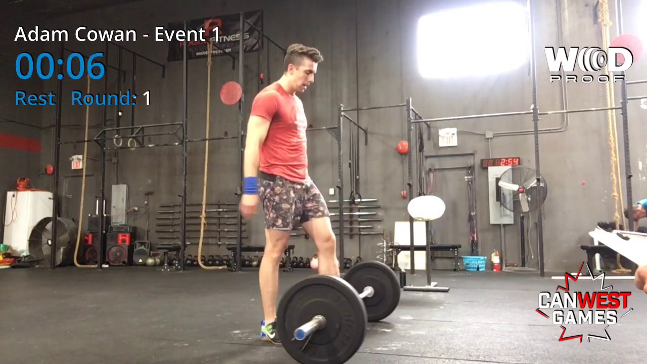 Canwest Games 2019 Event 1 Adam Cowan - YouTube