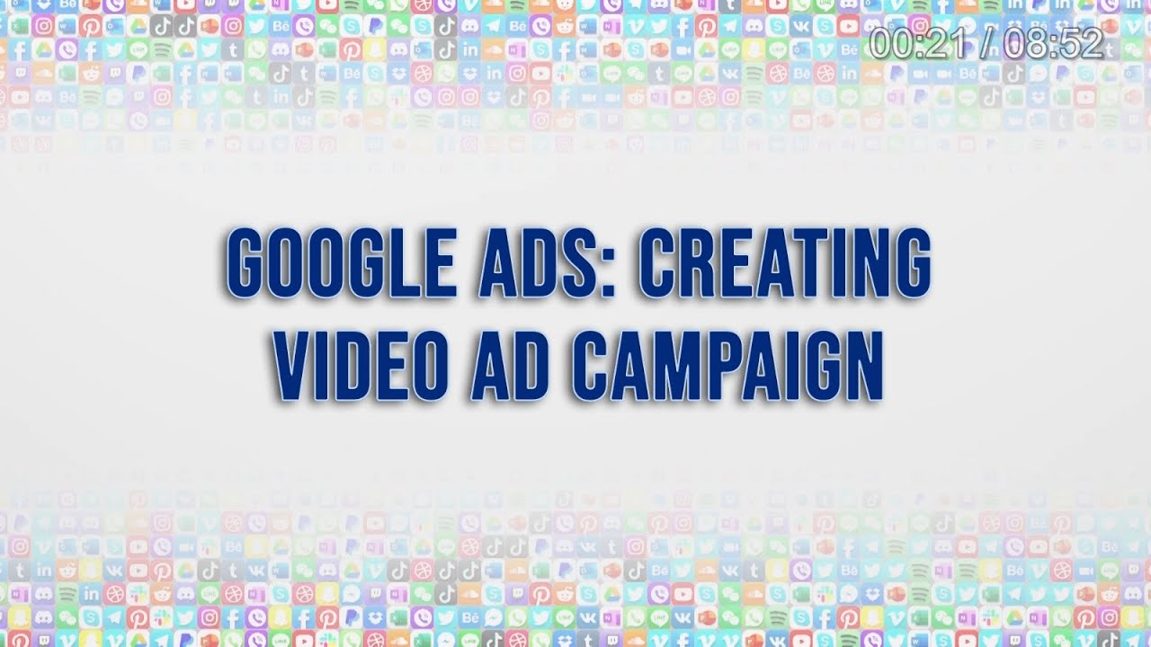 How to Create Video Ad Campaign for Google Ads | Digital Marketing ...