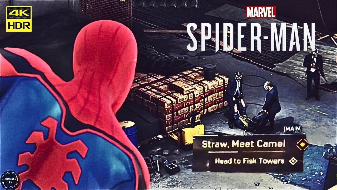 🕸️ Straw Meet Camel : SPIDER-MAN Gameplay Walkthrough (PS5) - YouTube