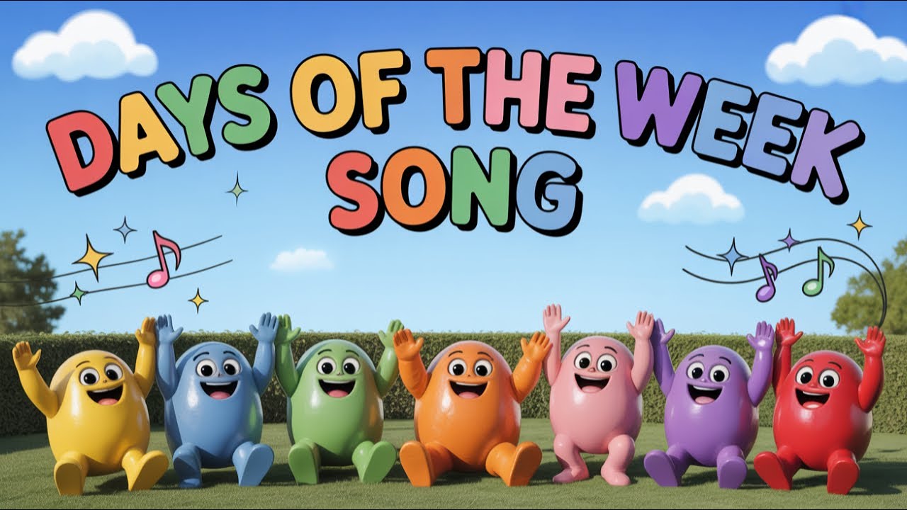 Days of the Week Song for Kindergarten Kids - YouTube