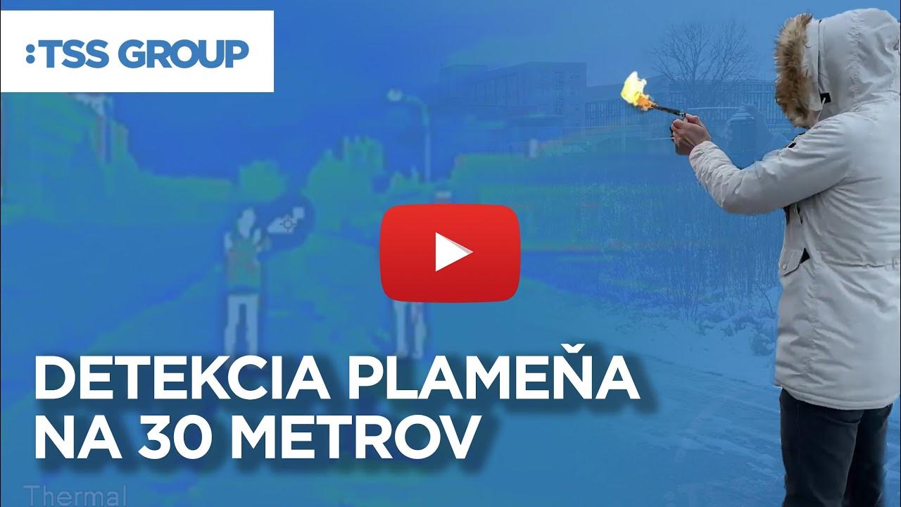 Termokamera Dahua TPC-BF1241-D3F4 a detekce plamene na 30 metrů - YouTube