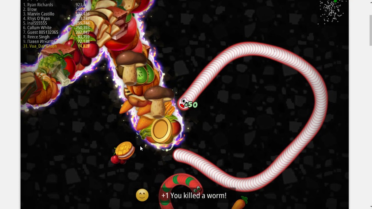 Worms Zone Y8 - YouTube
