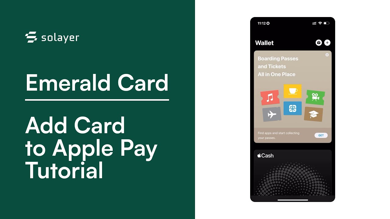 How to Add Emerald Card to Apple Pay - YouTube