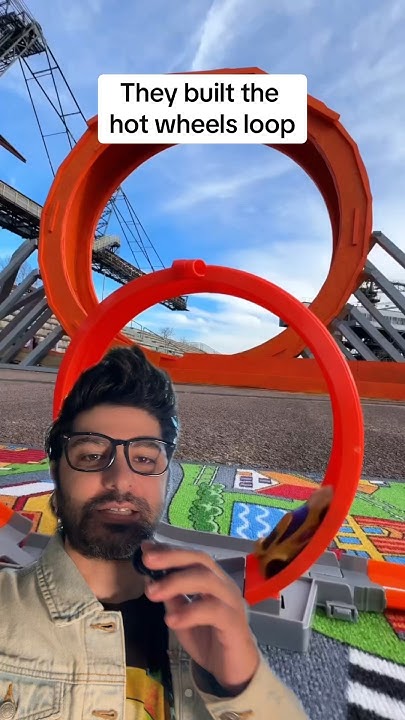 Hot Wheels Loop de loop. BUT IN REAL LIFE! - YouTube