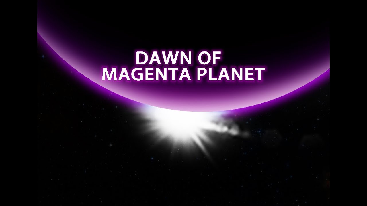 Original Music//Dawn of Magenta Planet(used in my another animation ...