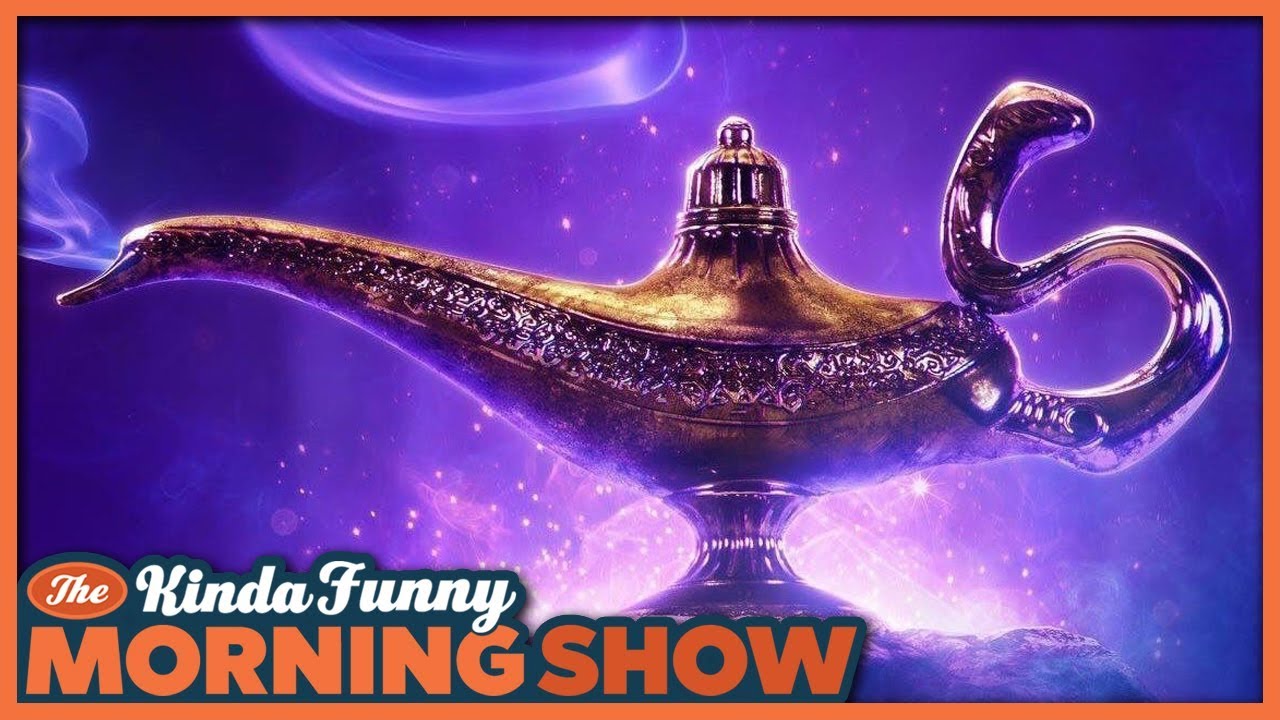 Aladdin Official Trailer Reacts - The Kinda Funny Morning Show 10.12.18 ...