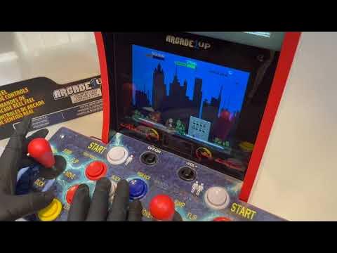 Mortal Kombat II Countercade by Arcade1Up Unboxing & Hack ASMR - YouTube