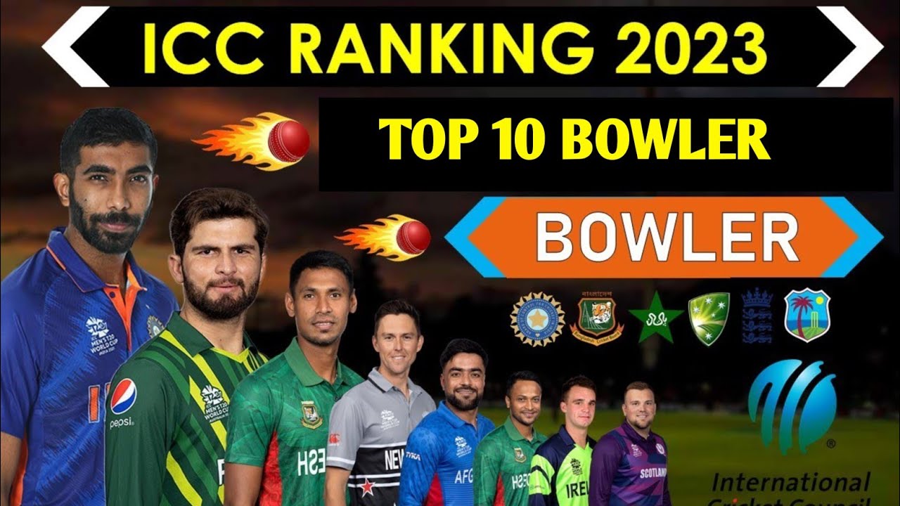 ICC Ranking 2023 | Top 10 T20 Bowler 2023 | Top 10 Dangerous T20 Bowler ...