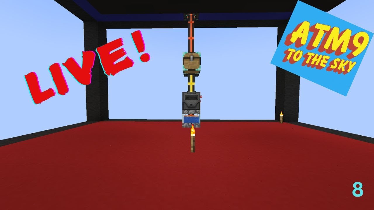 All the Mods to the sky 9 Episode 8 Power, base design and auto Sieving ...