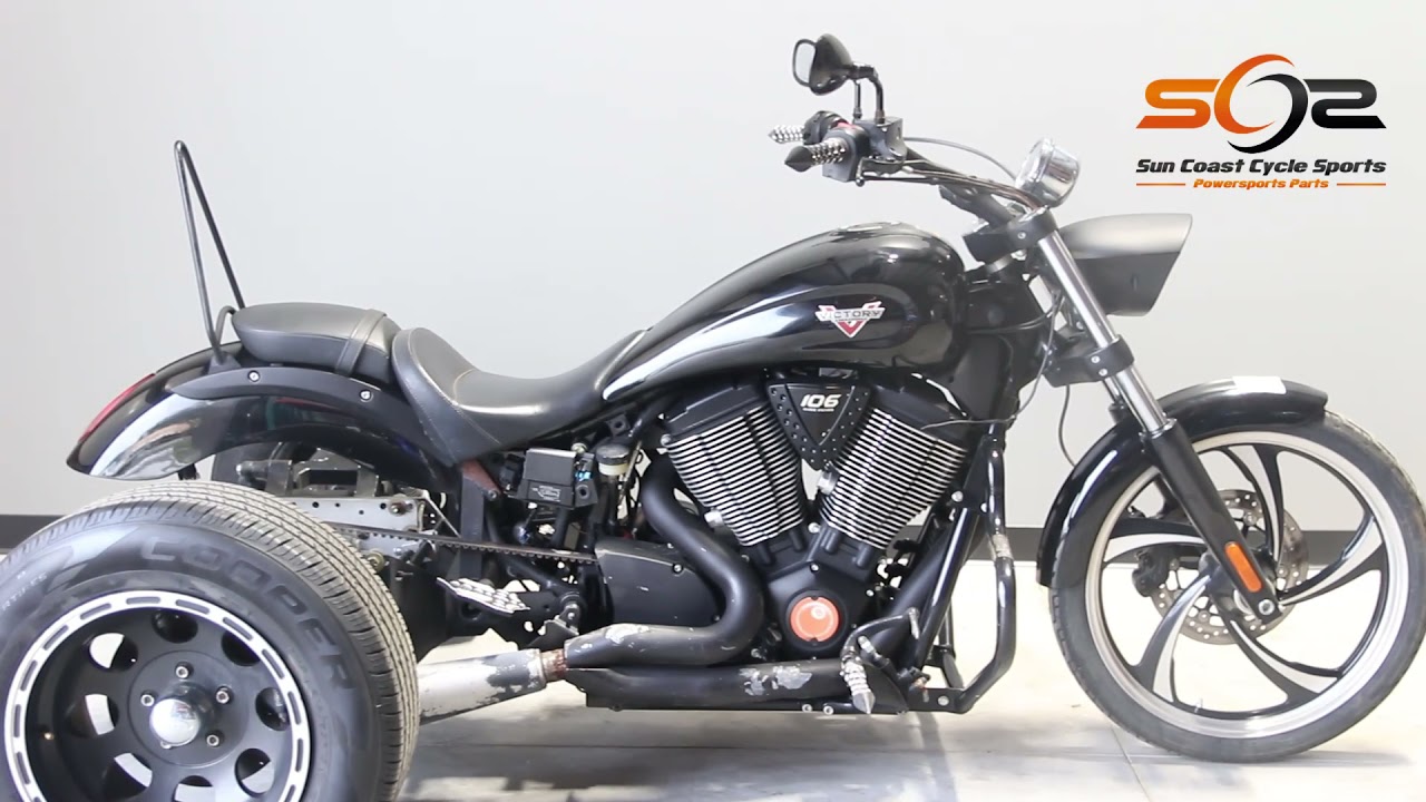 2014 Victory Vegas Trike - Used Parts - YouTube