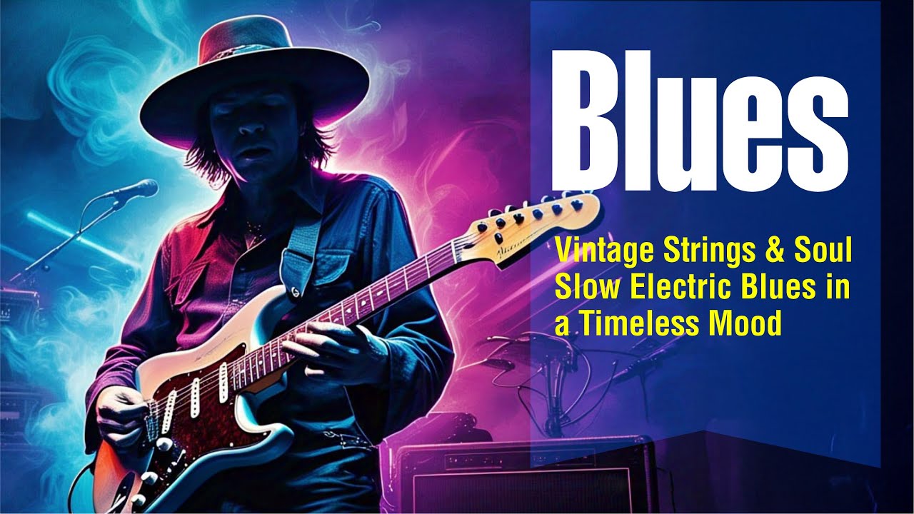 Vintage Strings & Soul – Slow Electric Blues in a Timeless Mood - YouTube