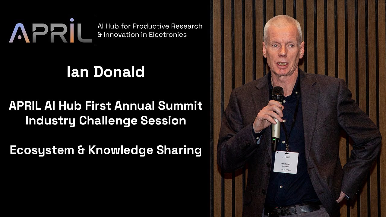 Ian Donald on the AI for Electronics Ecosystem & Knowledge Sharing ...