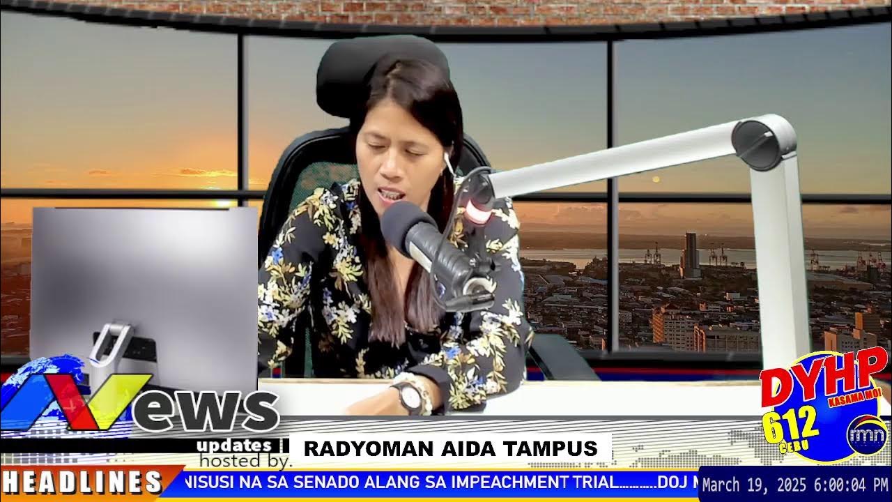 NEWS UPDATE(DYHP SUMBONGANAN) MARSO 19, 2025 - Miyerkules - YouTube