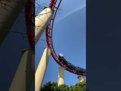 Pepsi Max Big One Roller Coaster at Blackpool Pleasure Beach #Shorts ...