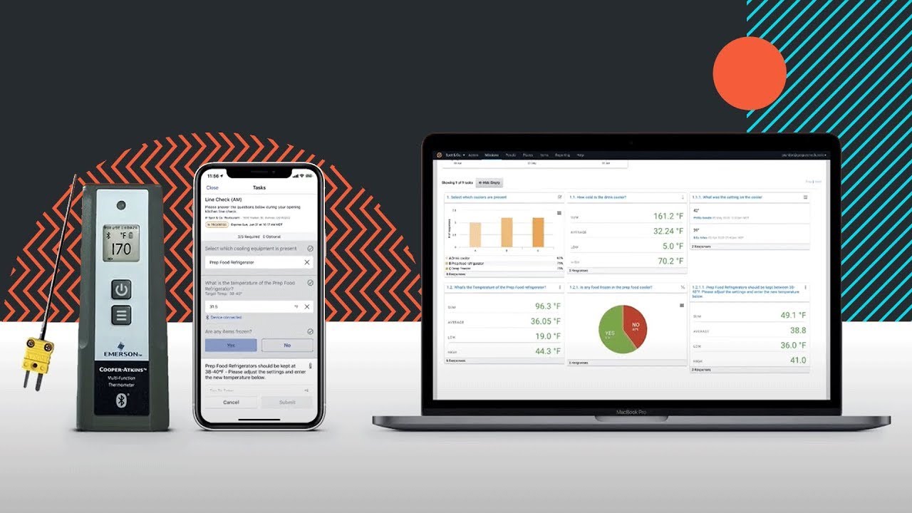 GoSpotCheck by FORM - Bluetooth Thermometer Integration - YouTube