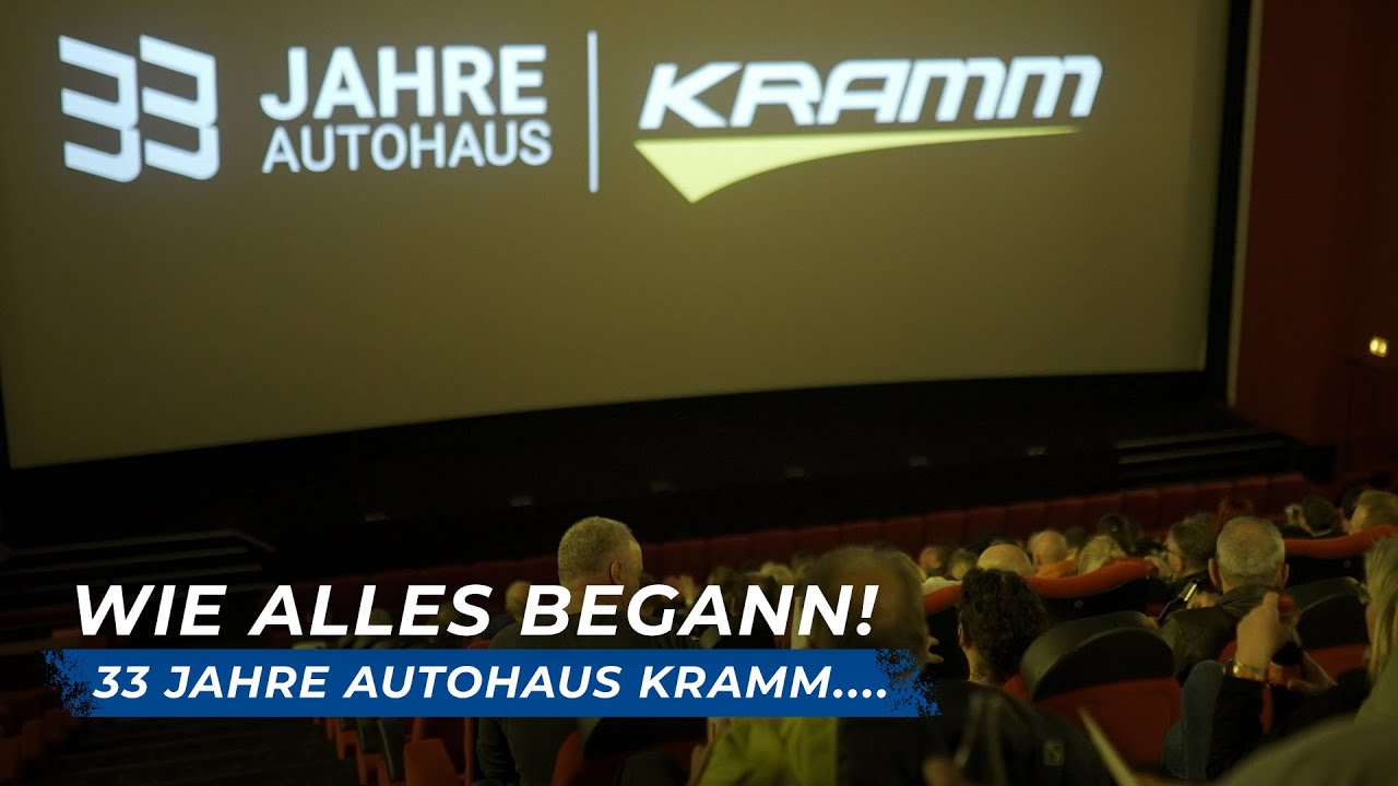 Wie alles begann - 33 Jahre Autohaus Kramm - YouTube