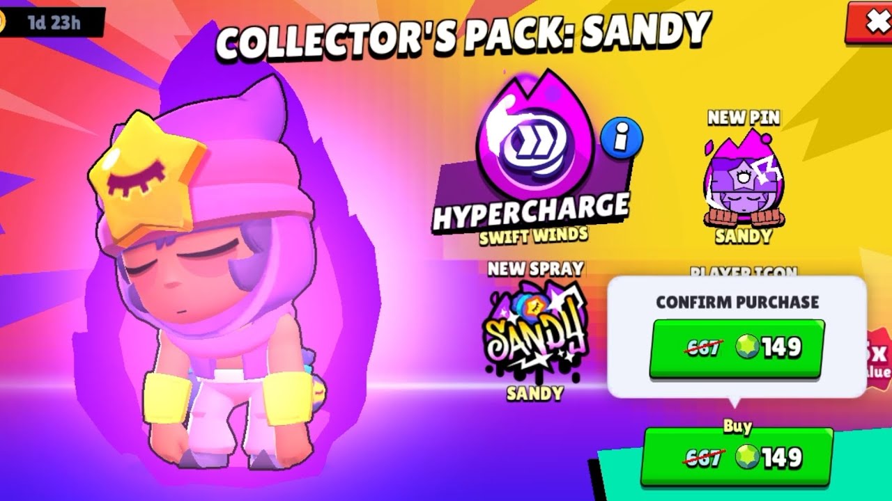I Buy Collector's pack: Sandy - New Hypercharge "SWIFT WINDS" - YouTube