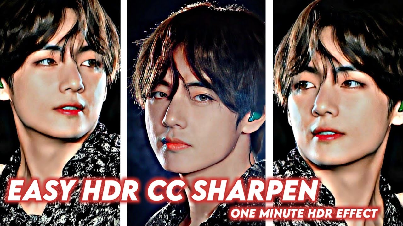 1 Minute HDR Effect | How To Add HDR Effect In Video | Easy CC Alight Motion | Tutorial Cc ...