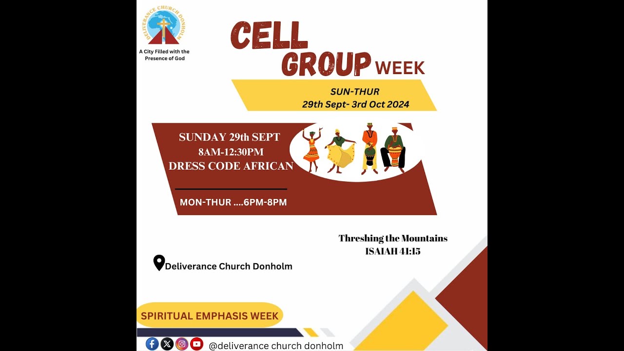 Day 5 Cell Group Week 03-10-2024 - YouTube