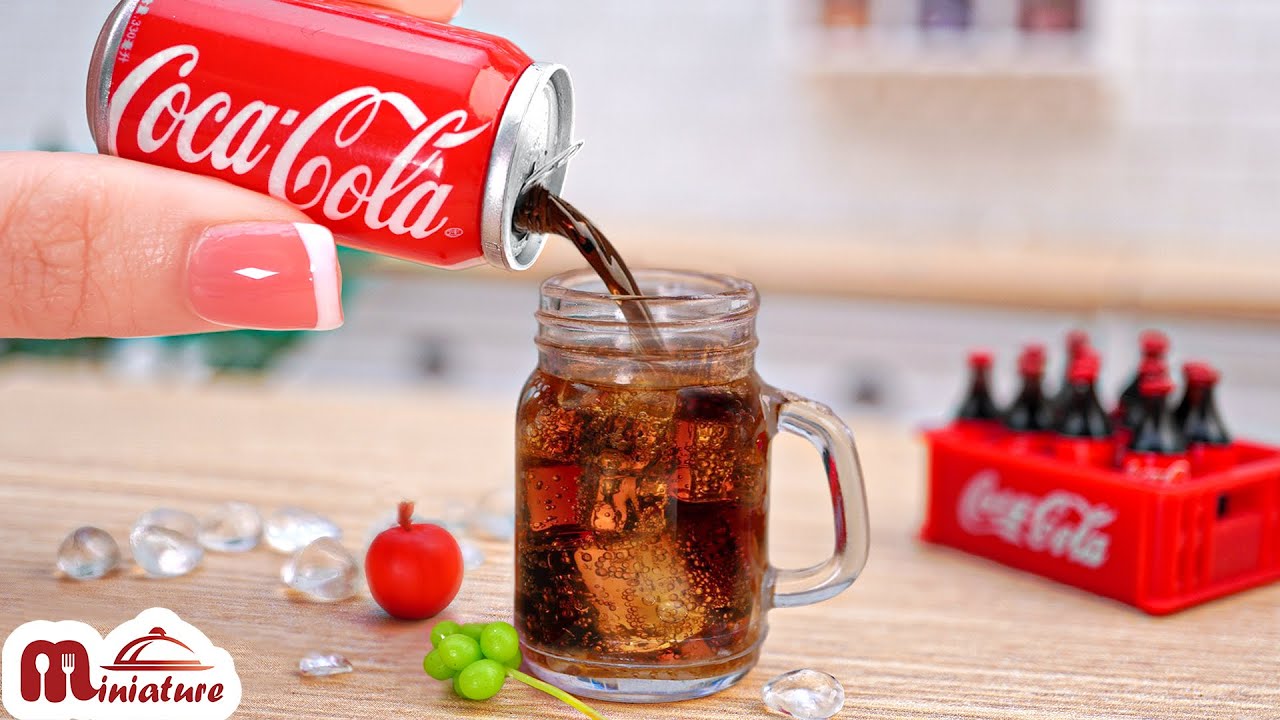 How to make Miniature Original Coca Cola | Coke Secret Recipe by ...