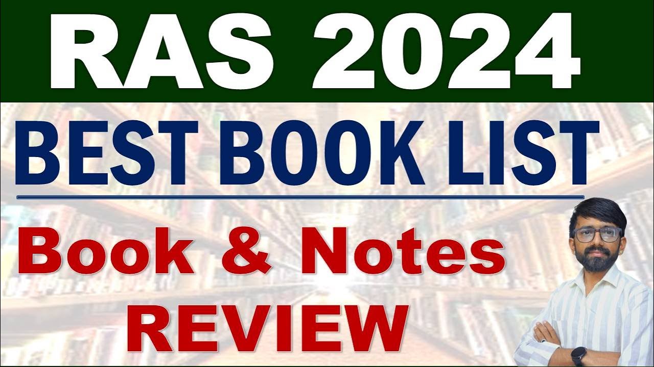 RAS 2024 Best Book List | बेस्ट बुक RAS 2024 | Best book list for RAS ...
