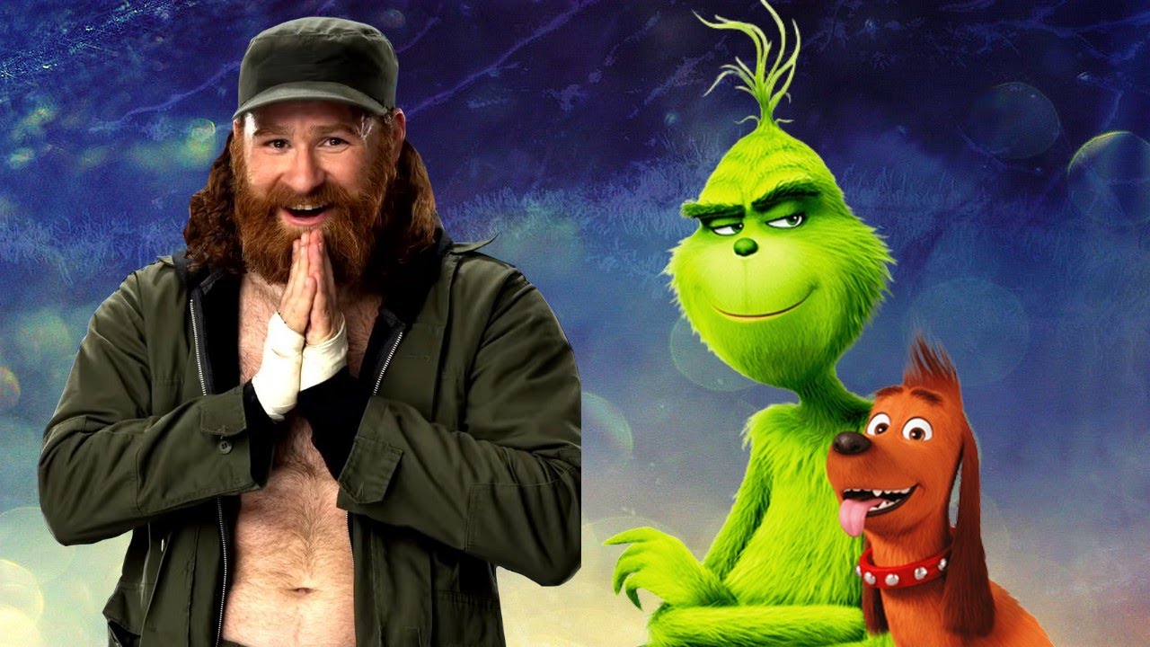 WWE 2K Christmas Show - The Grinch vs Sami Zayn - YouTube