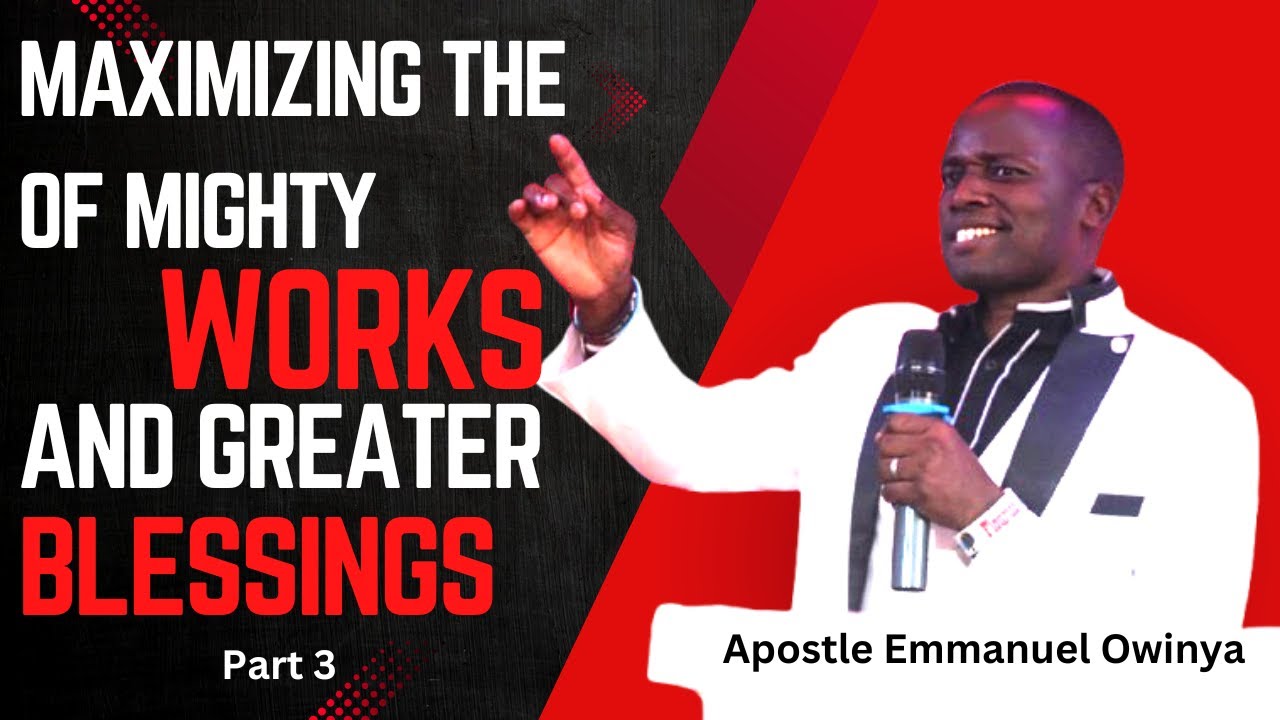 Maximizing The Year Of Mighty Works And Greater Blessings Part 3 - YouTube