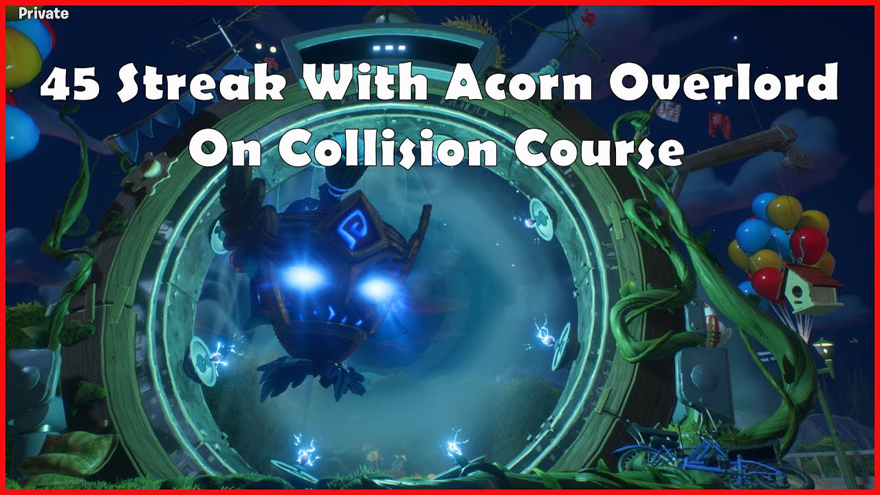 Plants Vs Zombies Battle For Neighborville - 45 Streak As Acorn ...