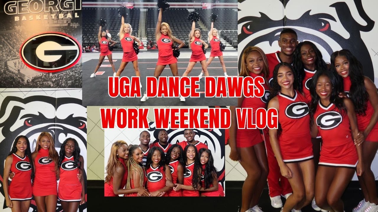 UGA Dance Dawgs Vlog | Work Weekend 2024 *college dance team* *senior ...