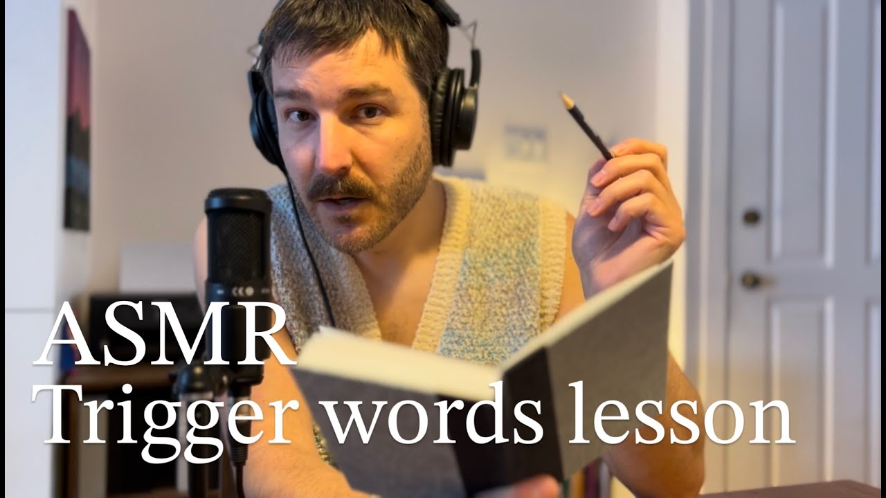 ASMR | Going through a list of trigger words to help you relax - YouTube