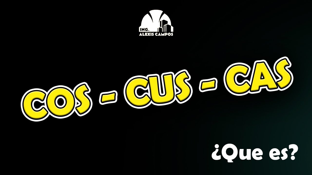 EL COS CUS CAS - YouTube