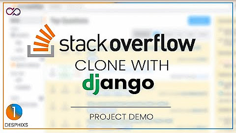 StackOverflow Clone with Django - YouTube