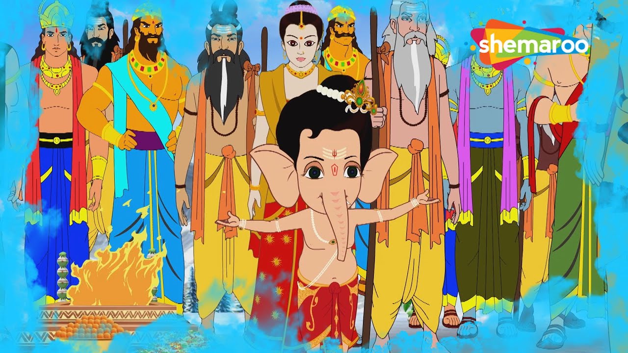 Let's Watch Bal Ganesh ki Kahaniya Ep - 37 | Mythological Stories of ...