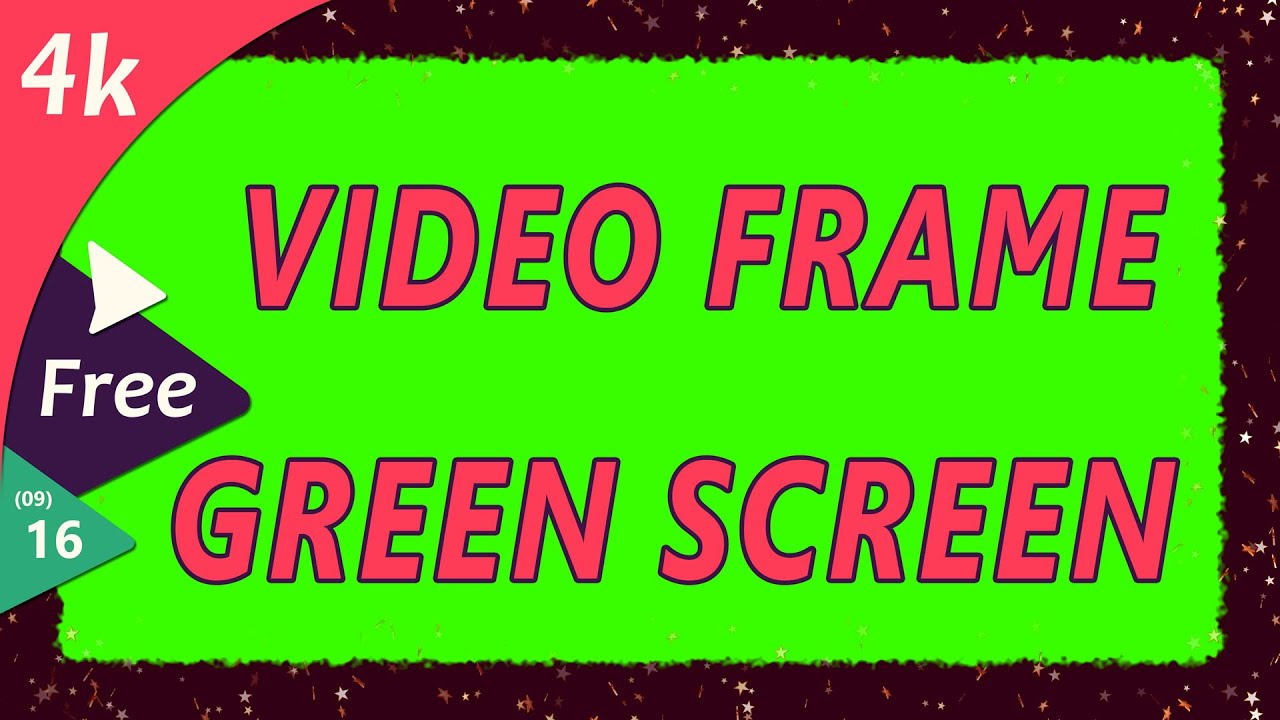Frame green screen (video frame) - YouTube