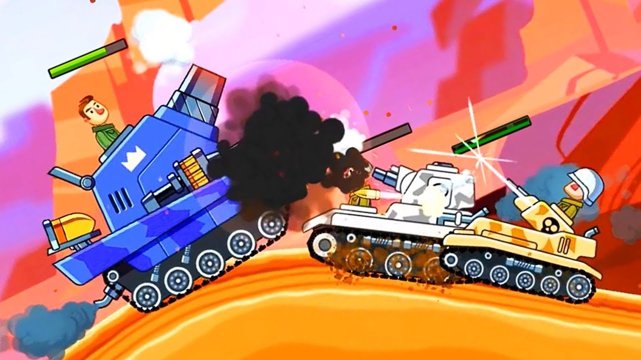 EPIC TANK CHONK and BOUNCY BULLETS VS ALL BOSSES in Hills of Steel ...