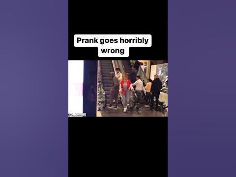 Prank goes horribly wrong - YouTube