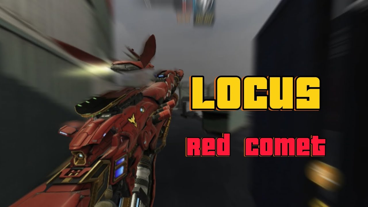 Codm Legendary Locus Red Comet 1vs1 shipment gameplay - YouTube