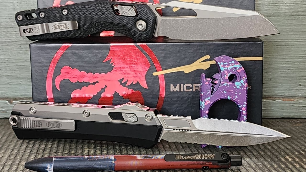 Microtech MSI Ram lock hit or miss plus Microtech Glykon, TactileTurn ...