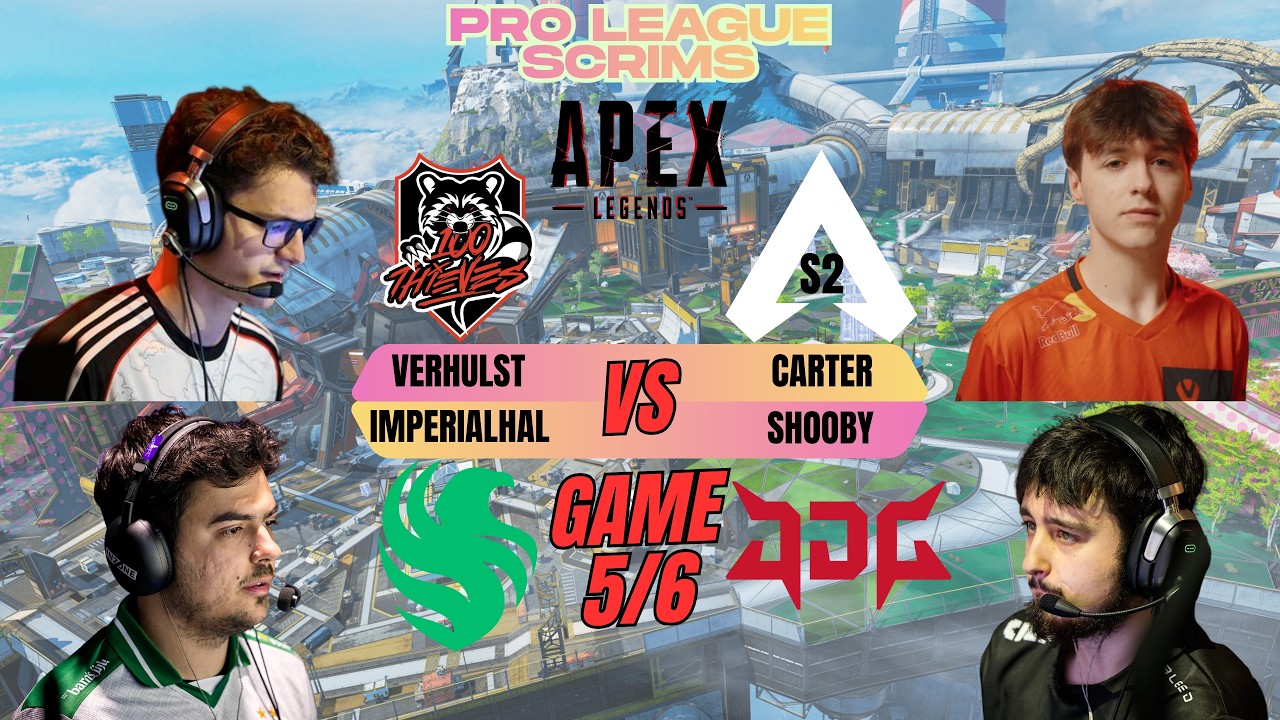 ImperialHal vs Carter vs Shooby vs Verhulst 😳🔥| Apex Legends - YouTube