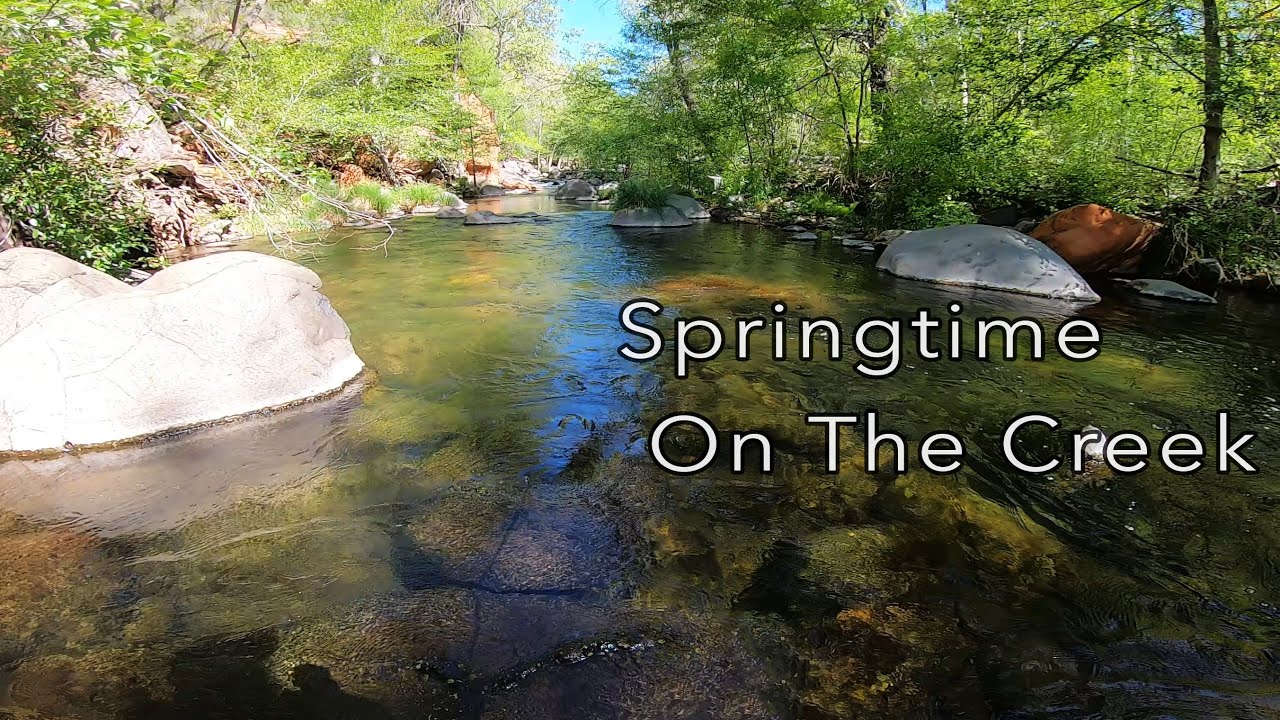 Springtime On The Creek - YouTube