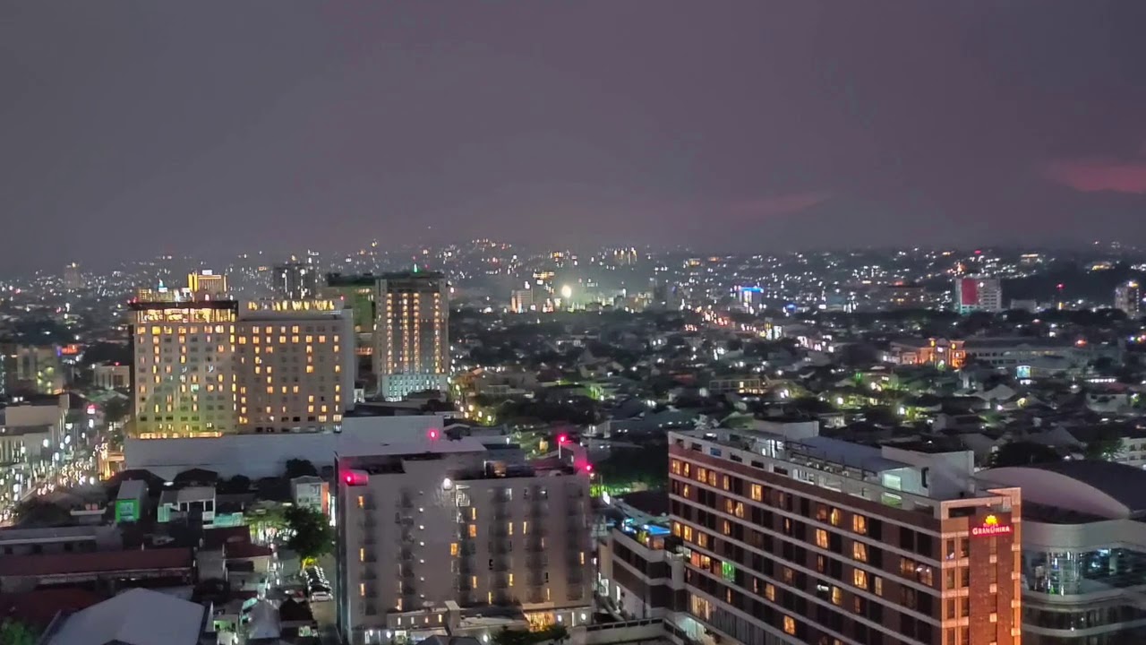 Cityscape Semarang On The Night - YouTube