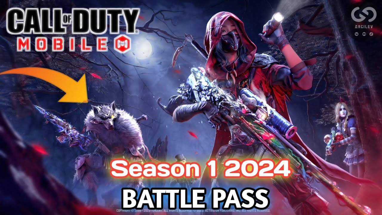 COD MOBILE SEASON 1 2024 BATTLE PASS | CALL OF DUTY MOBILE SEASON 1 ...