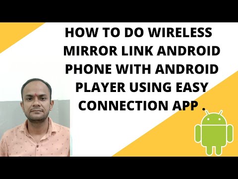 WIRELESS MIRROR LINK with easy connection app# Android car player# ...