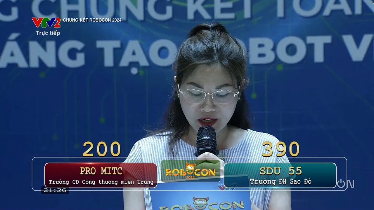 ABU Robocon 2024 | Chung kết toàn quốc - Ngày thi đấu 09/5/2024 | PRO ...